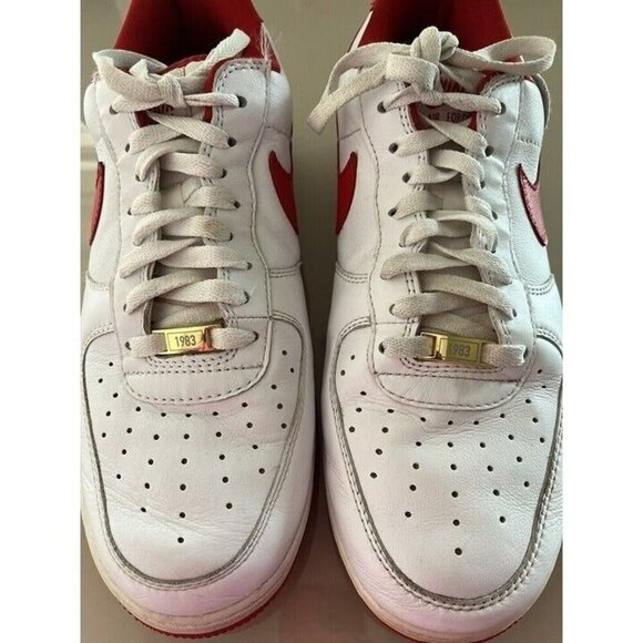 Nike | Shoes | Mens Nike Af Low Retro Fo Fi Fo Moses Malone Usa 12 Red ...